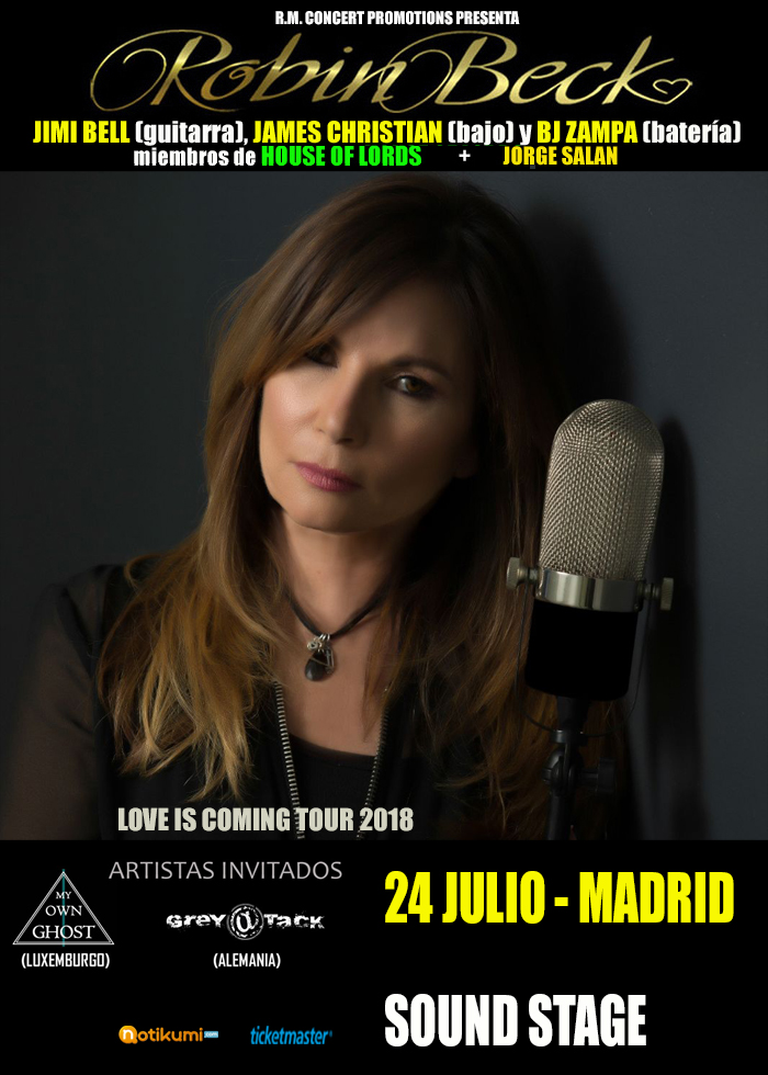 Robin Beck | Entradas Conciertos y Giras 2024-2025 - Wegow