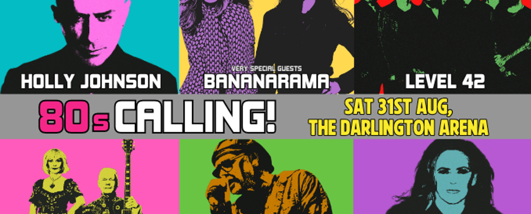 80s Calling! Festival 2024 Darlington | Wegow