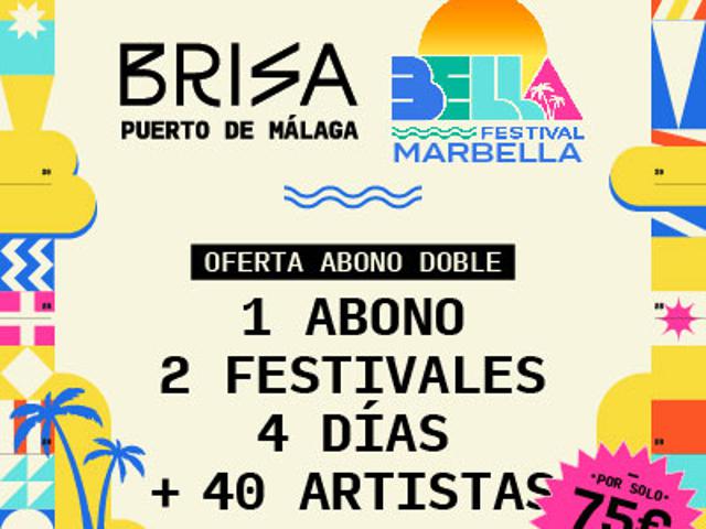 ⭐ Abono doble Brisa + Bella Festival | Wegow