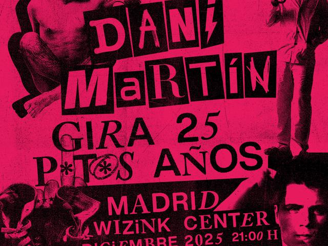 Entradas para Dani Martín en Madrid | Wegow