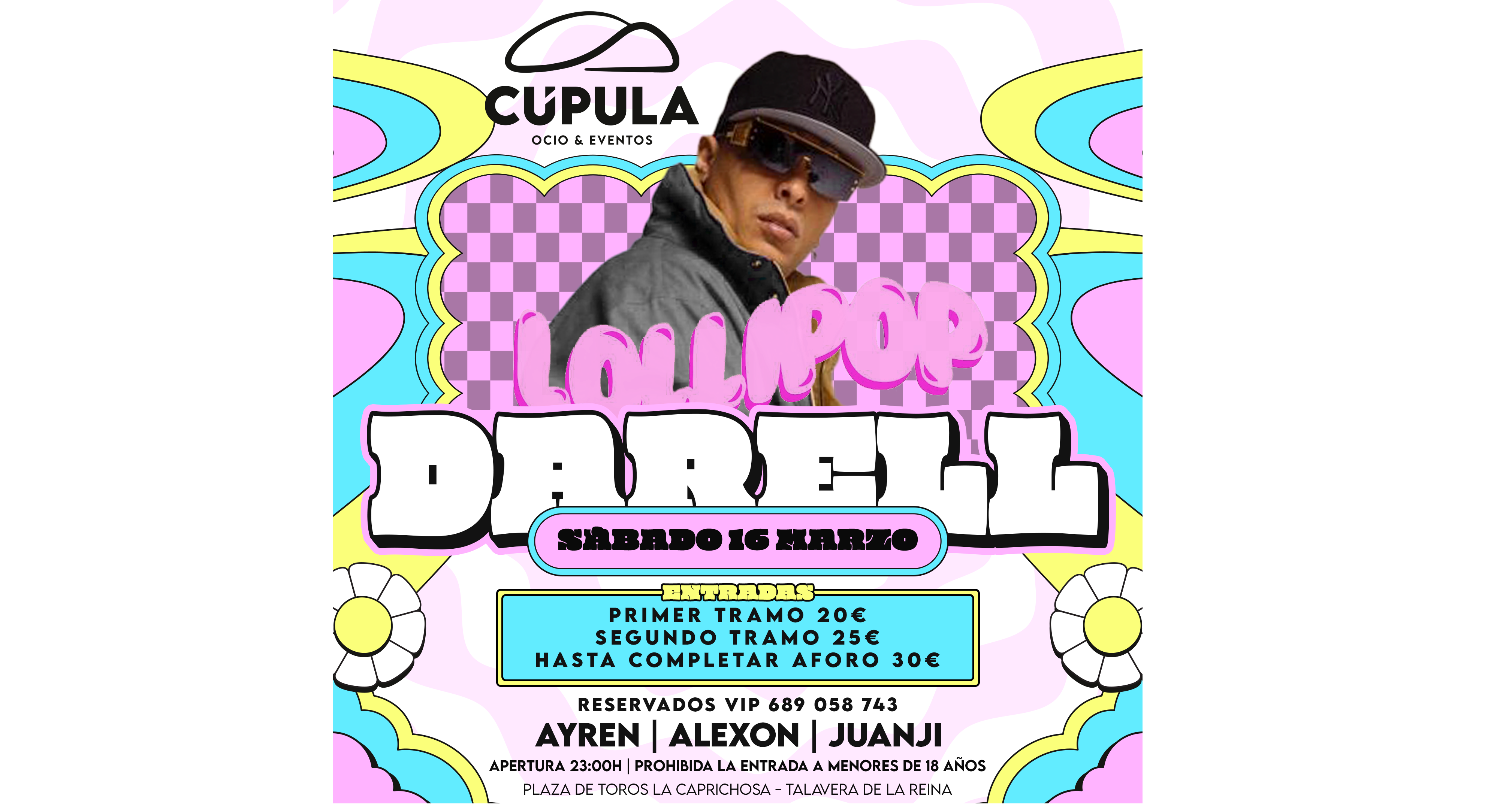 Entradas para Darell en Talavera de la Reina | Wegow