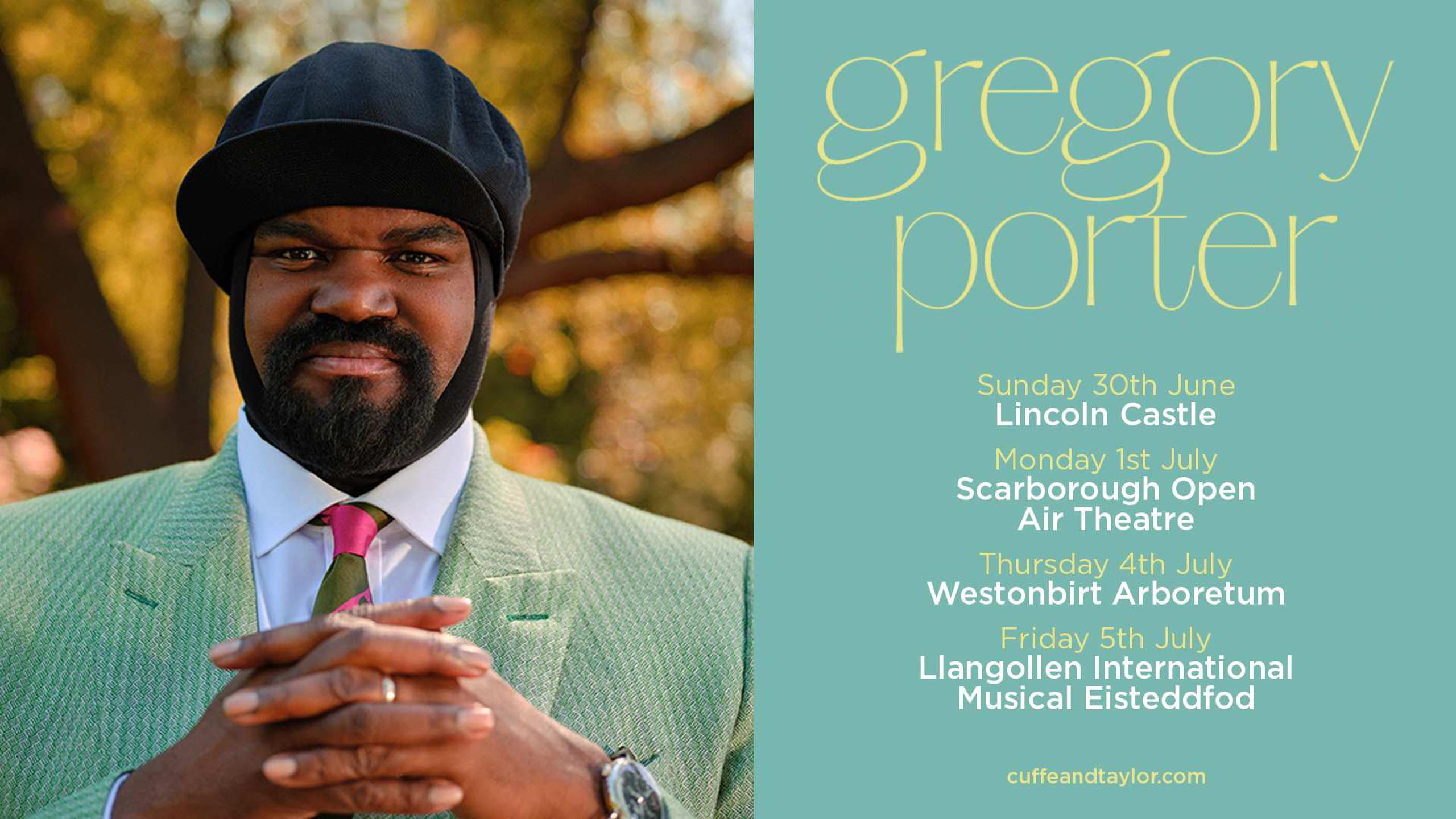 Tickets für Gregory Porter in Lincoln | Wegow