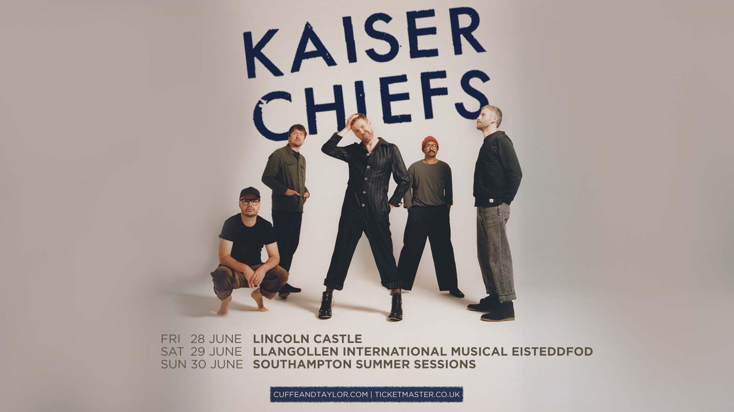 Entradas para Kaiser Chiefs en Lincoln | Wegow