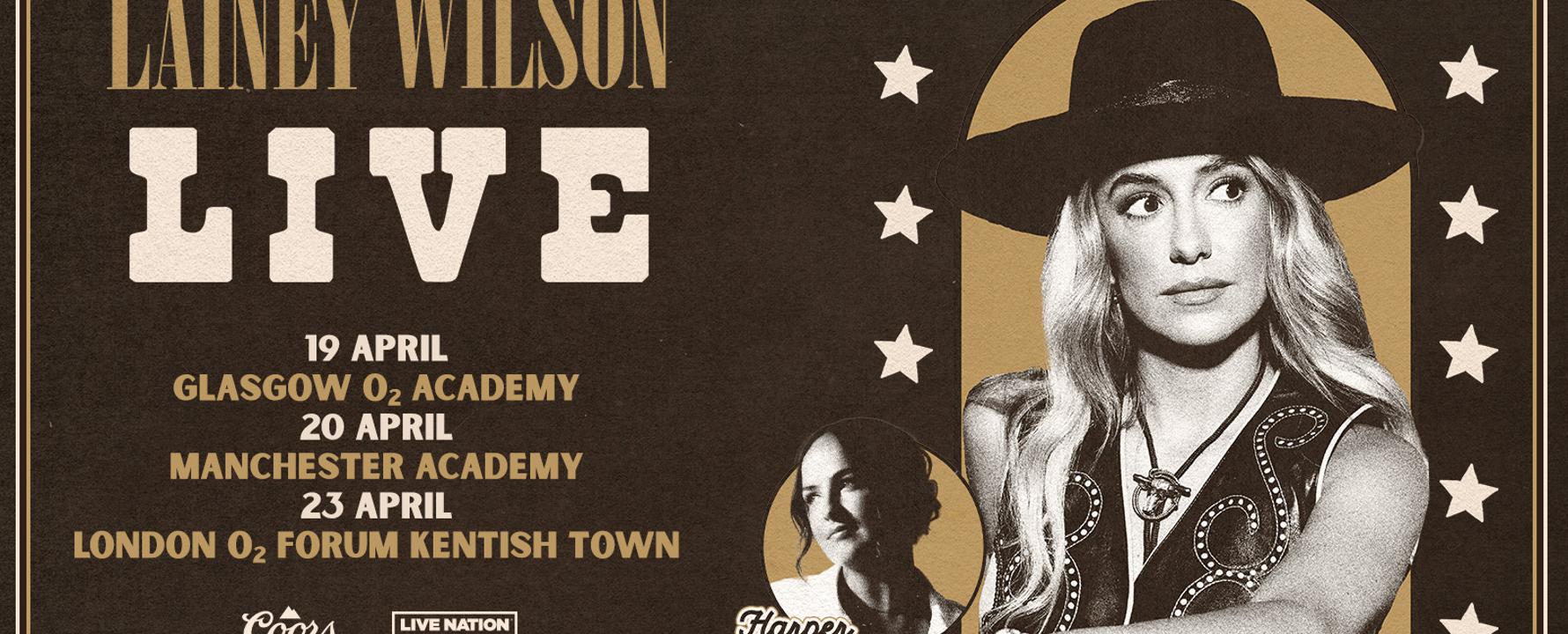 Tickets für Lainey Wilson in Belfast | Wegow
