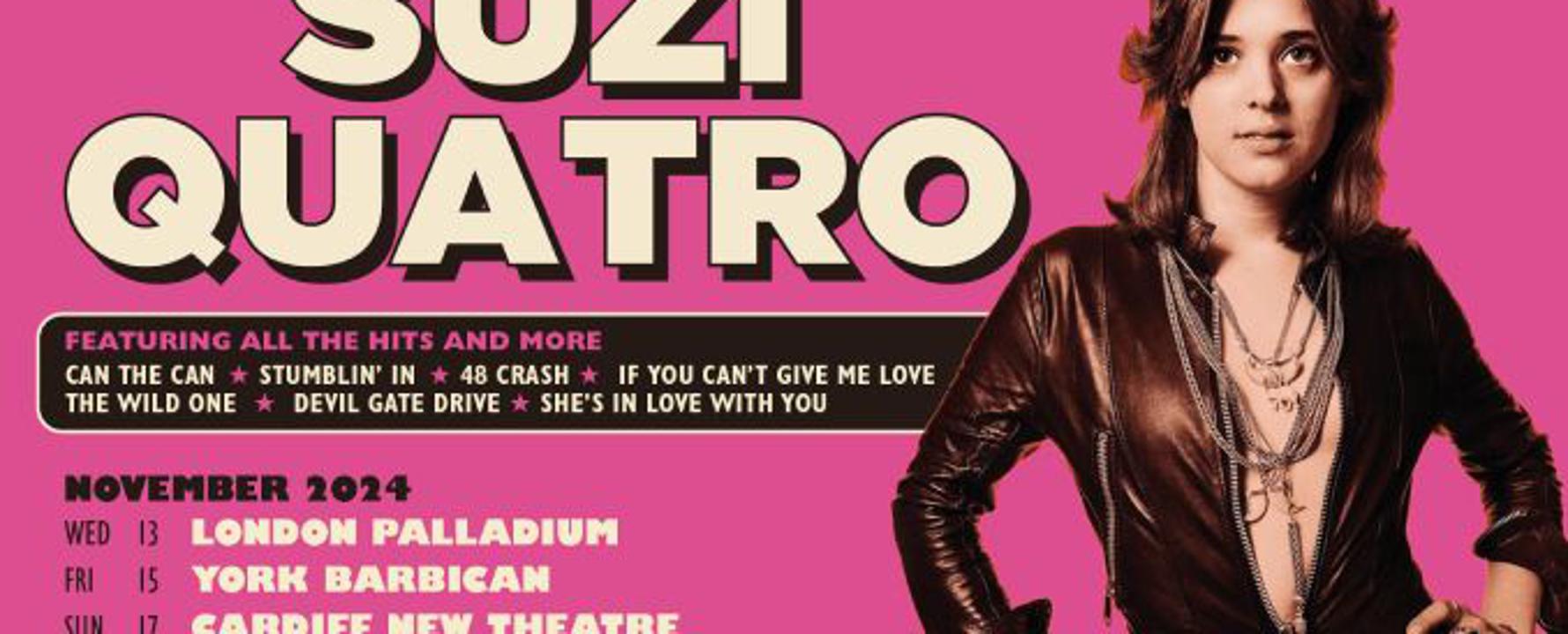 Tickets für Suzi Quatro in London | Wegow