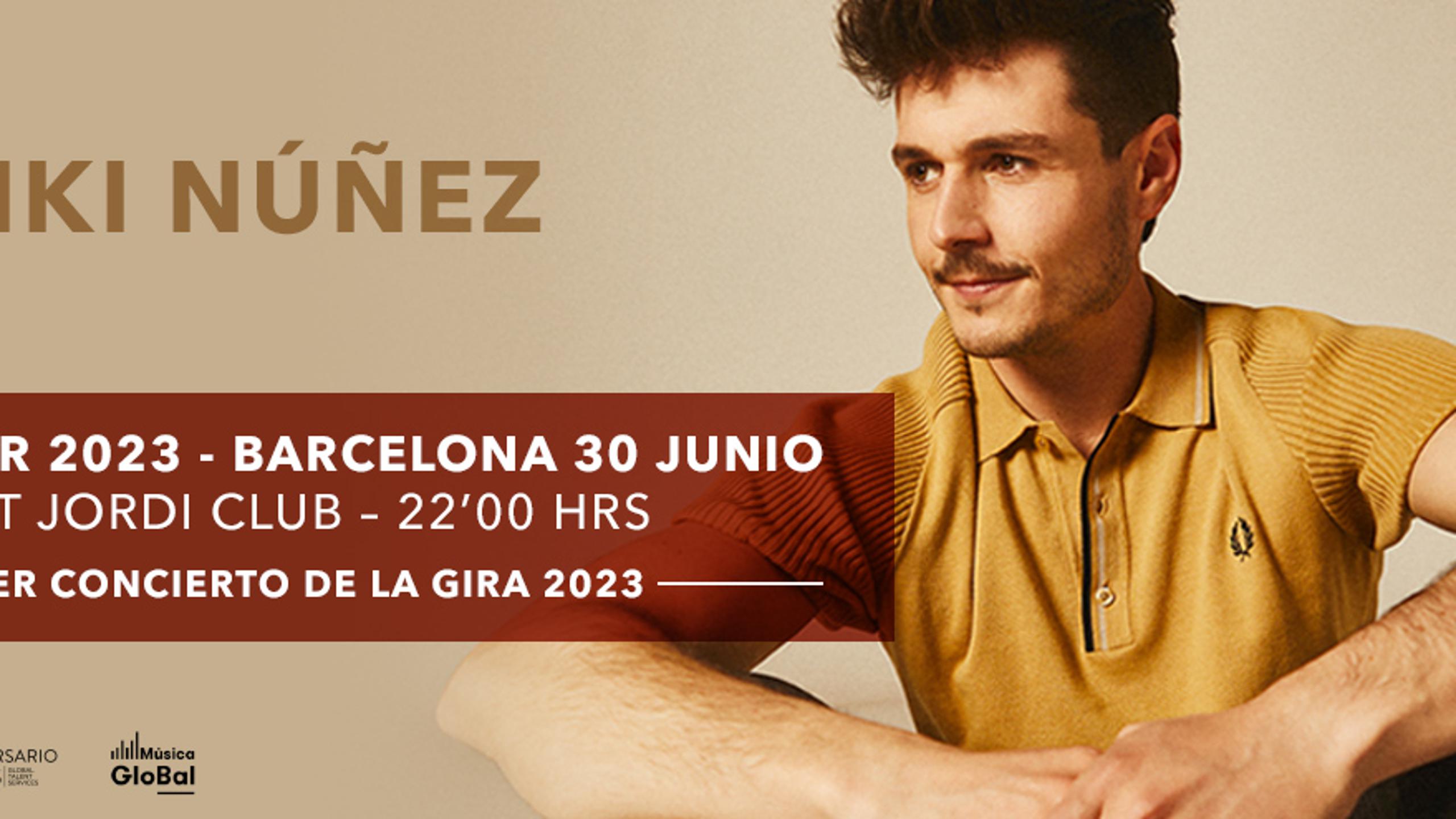 Entradas De Conciertos De Miki Núñez En Sant Jordi Club Barcelona Viernes 30 Junio 2023