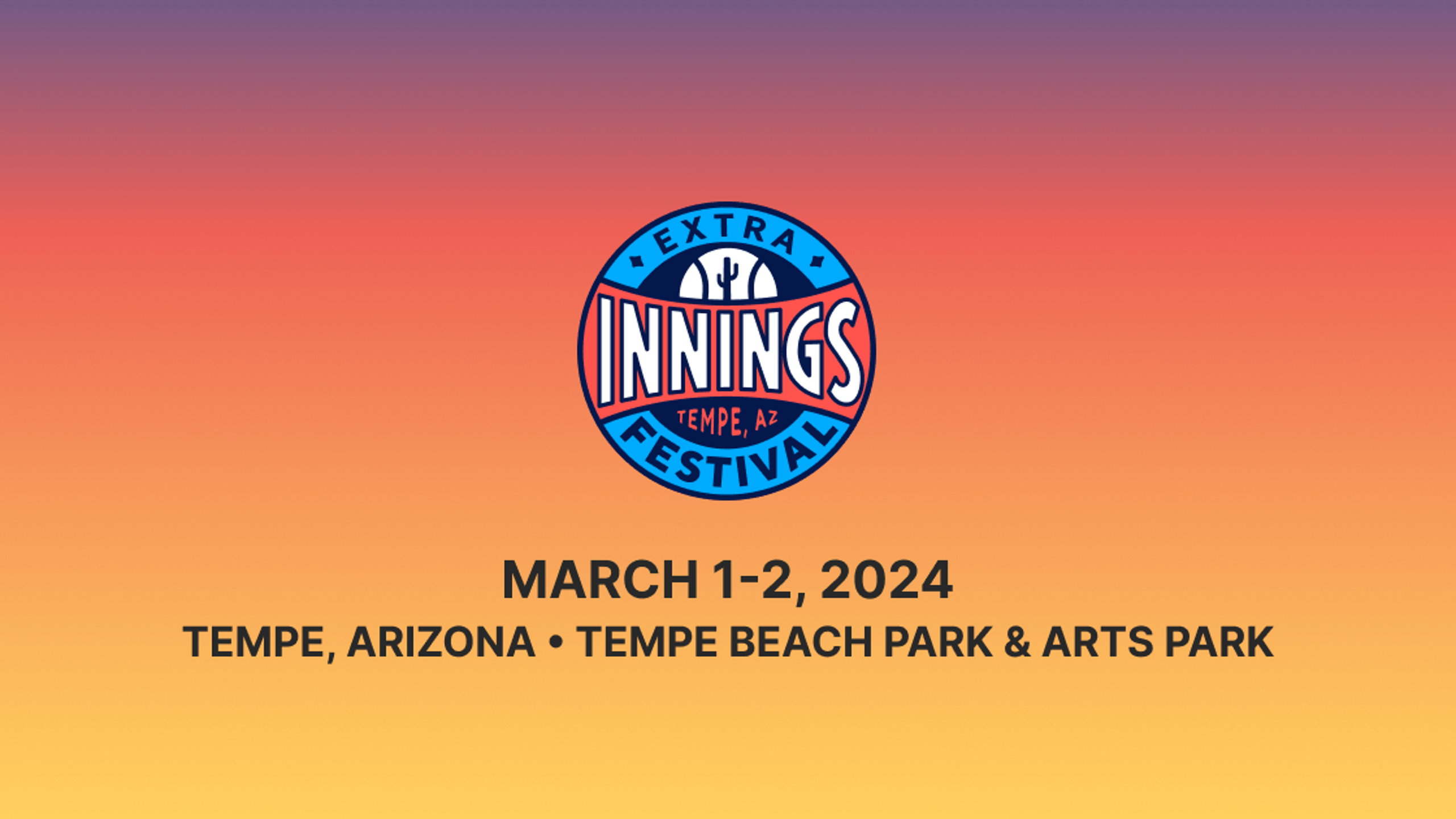Extra Innings Festival 2024 | Wegow