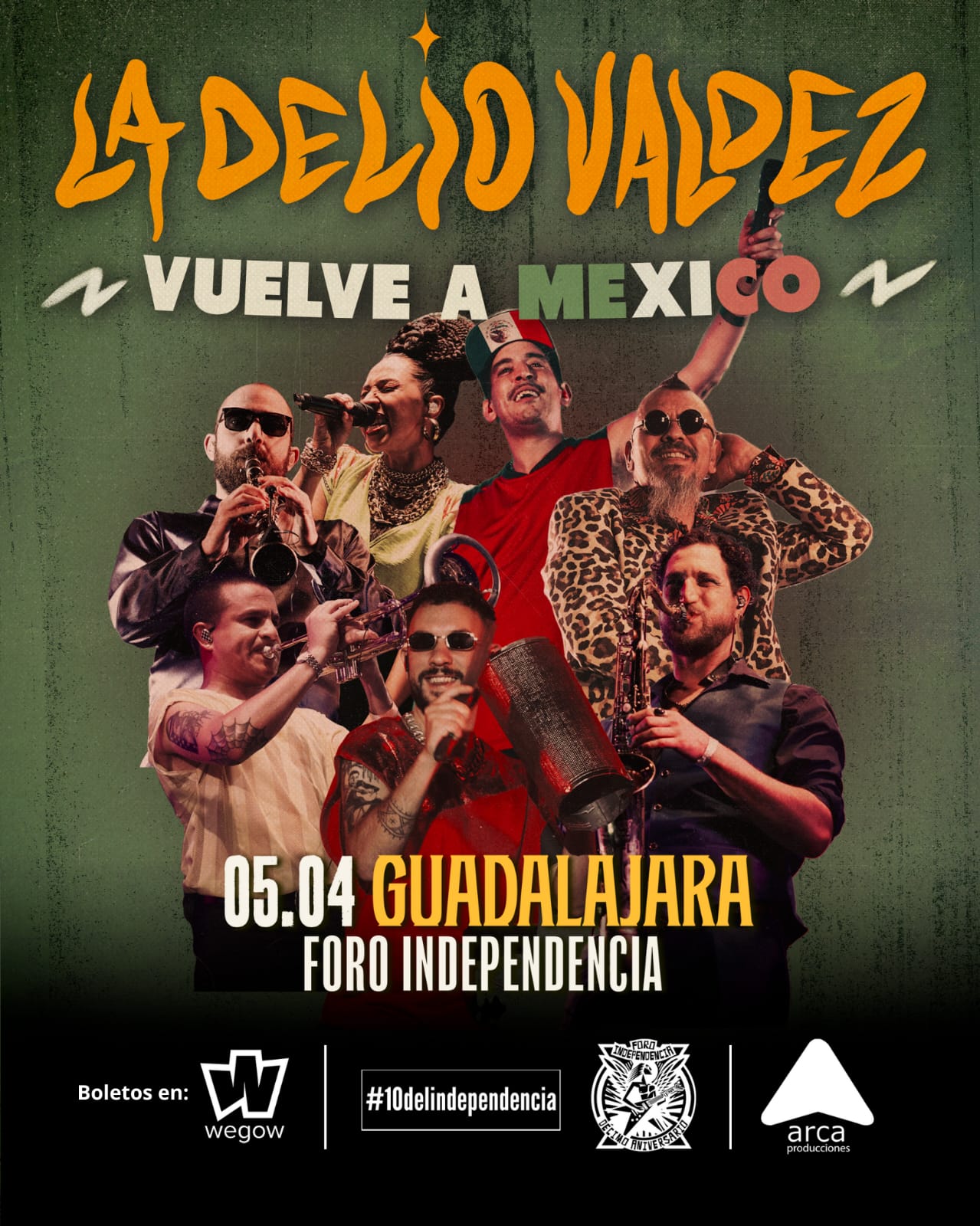 Entradas para La Delio Valdez en Guadalajara | Wegow