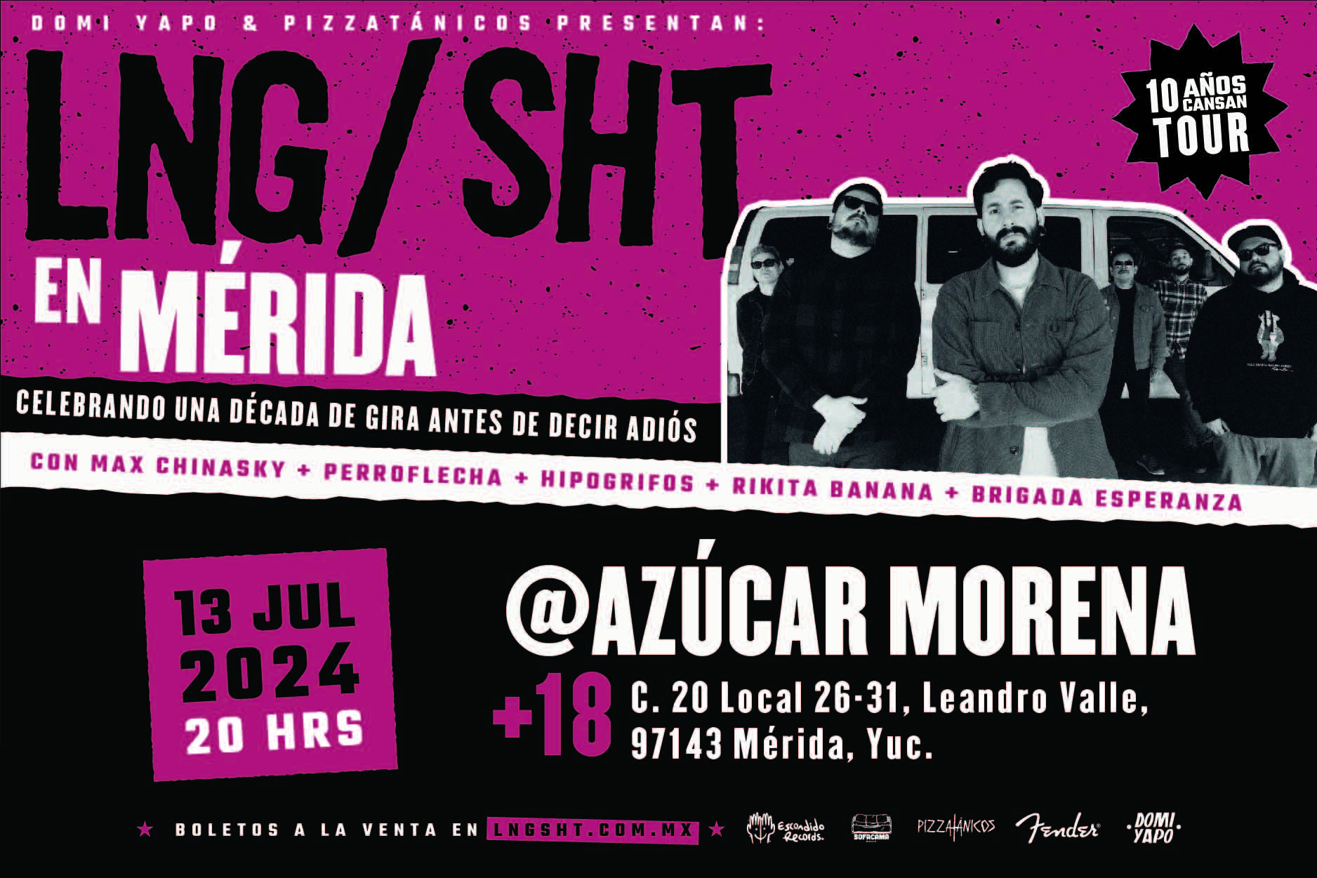 Entradas para Lng / Sht en Mérida | Wegow