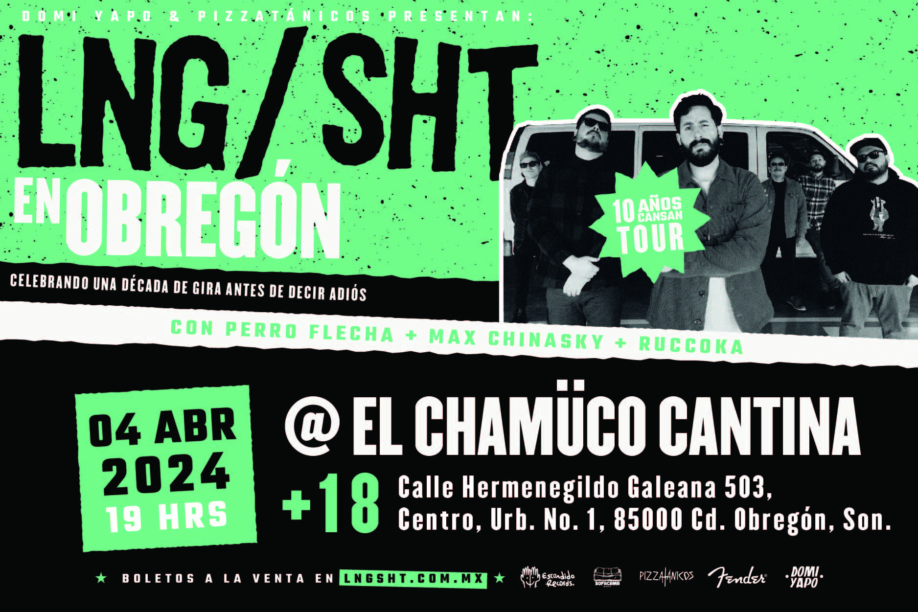 Entradas para Lng / Sht en Ciudad Obregón | Wegow