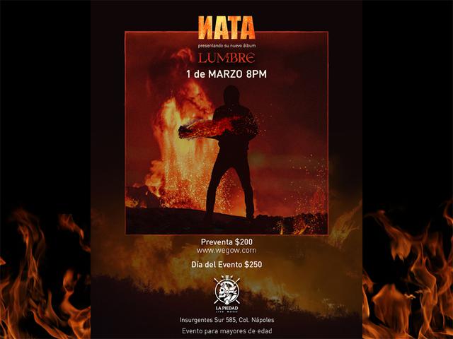 Entradas para Nata en la Piedad Live Music en CDMX Ciudad de Mexico | Wegow