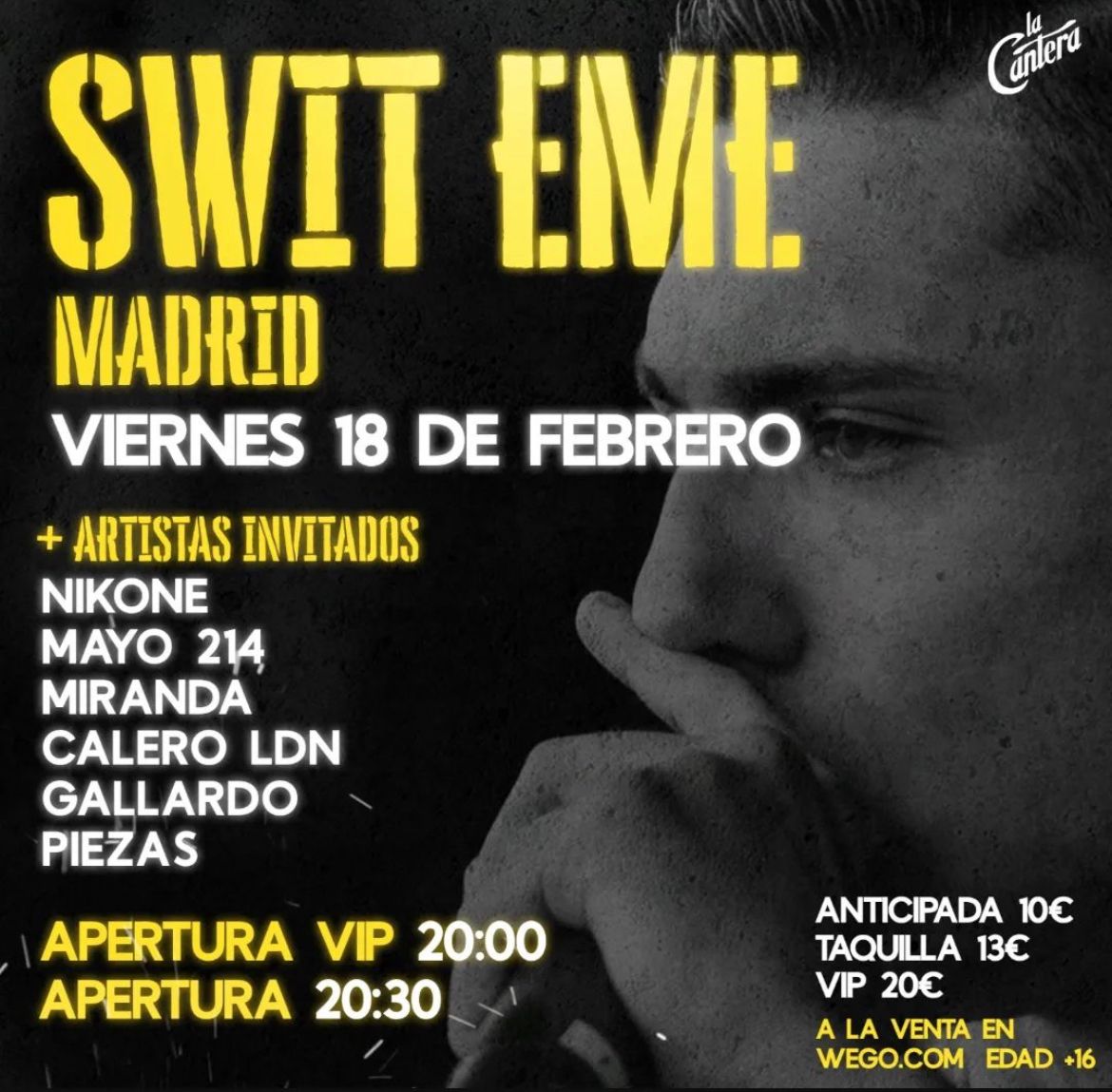 Tickets for Swit Eme concert in Madrid | Wegow