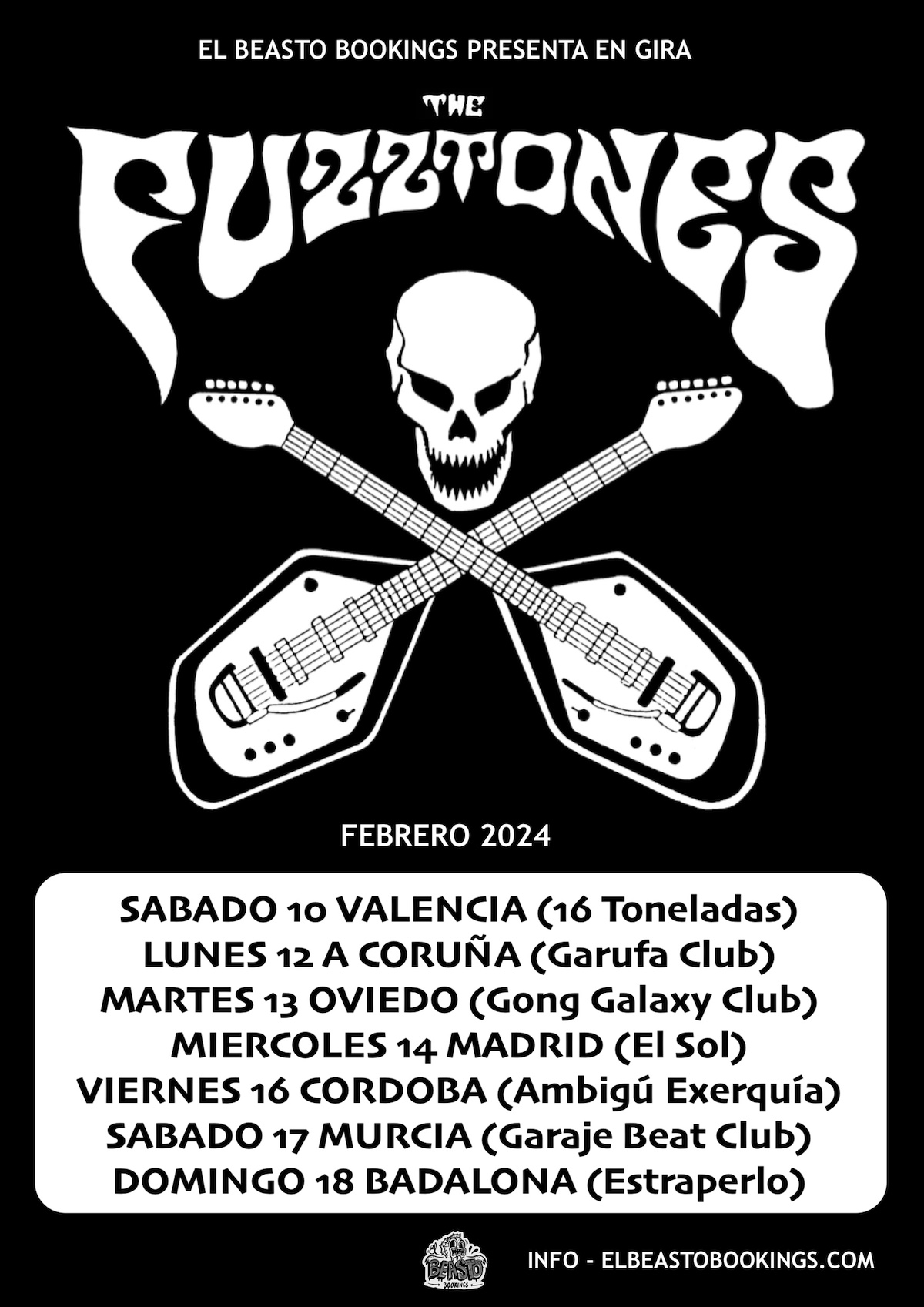 Entradas para The Fuzztones en A Coruña | Wegow