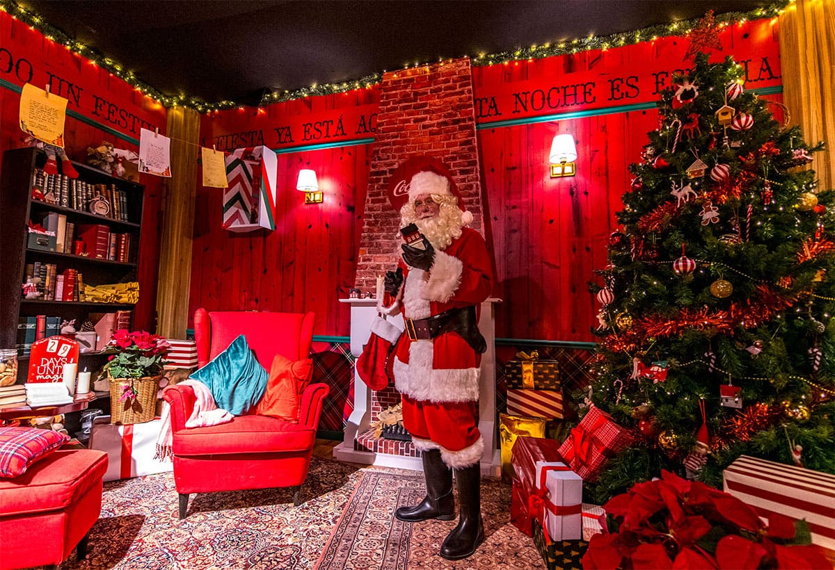 Coca Cola te invita a conocer a Papá Noel por Navidad