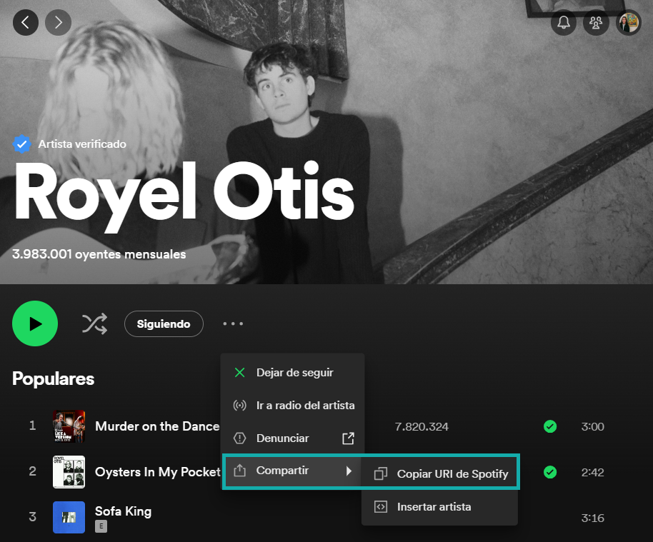 Cómo crear un perfil de artista en Wegow
