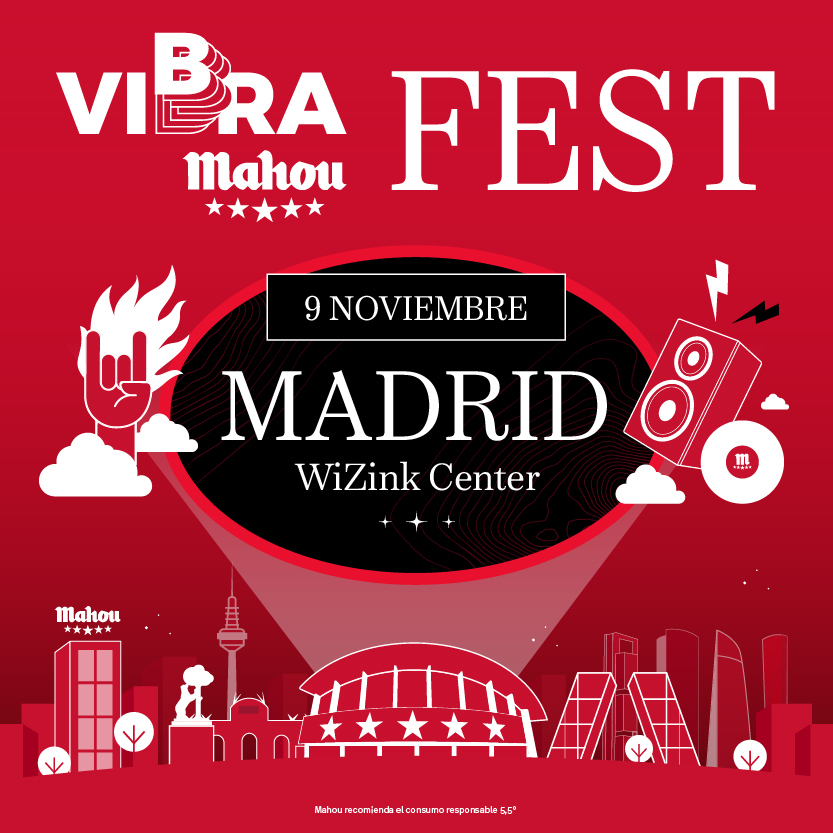☝ Toda la info sobre Vibra Mahou Fest en Madrid